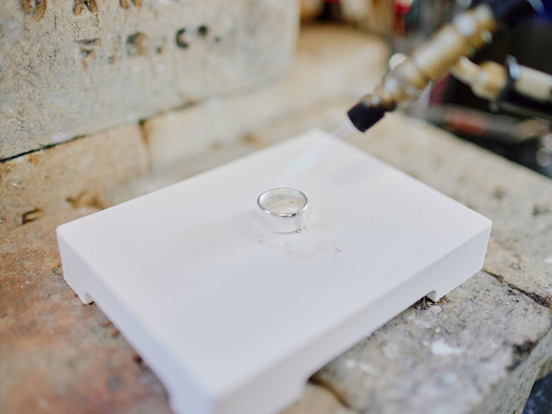 Ceramic Soldering Plate with 4 Feet | Soldering Tools - Pod Jewellery